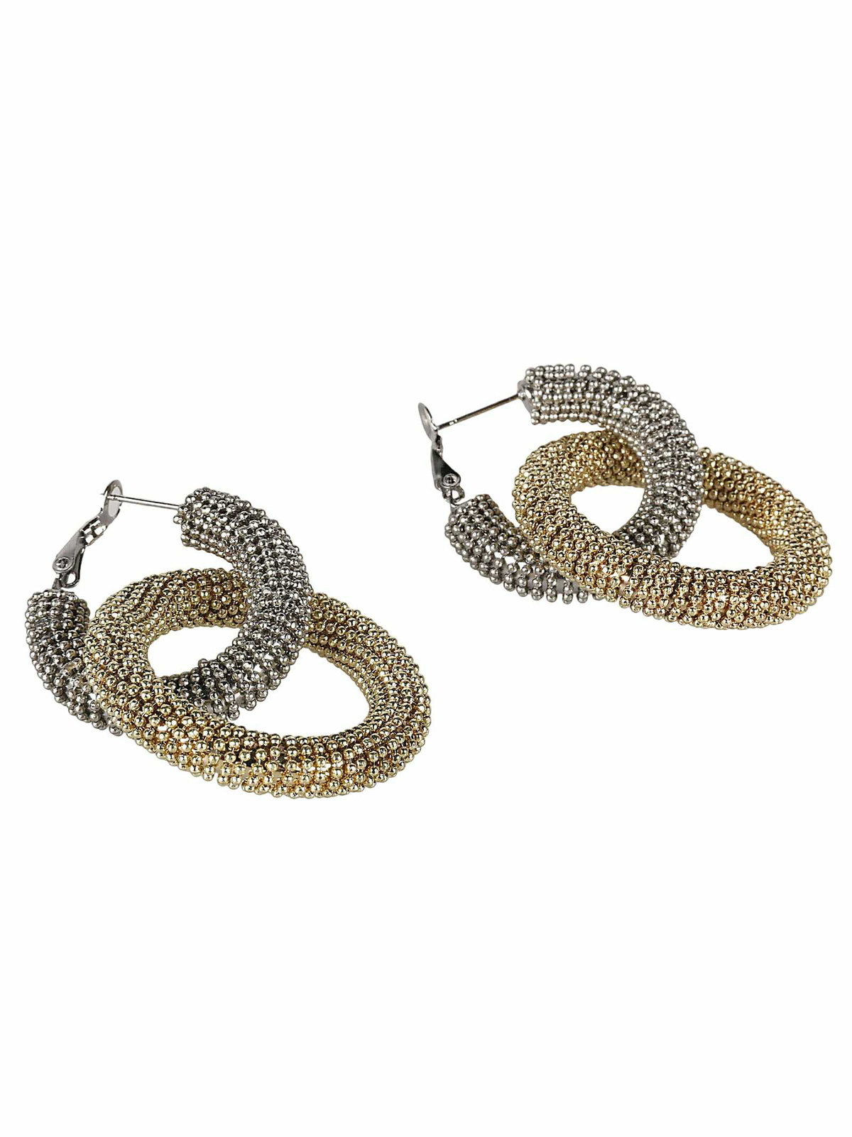 Fabiana Filippi Beaded Double Earrings Fabiana Filippi