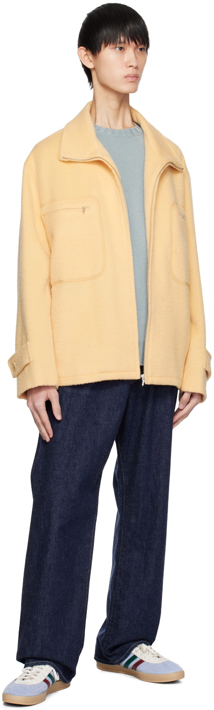 AURALEE Blue Washed Sweater Auralee