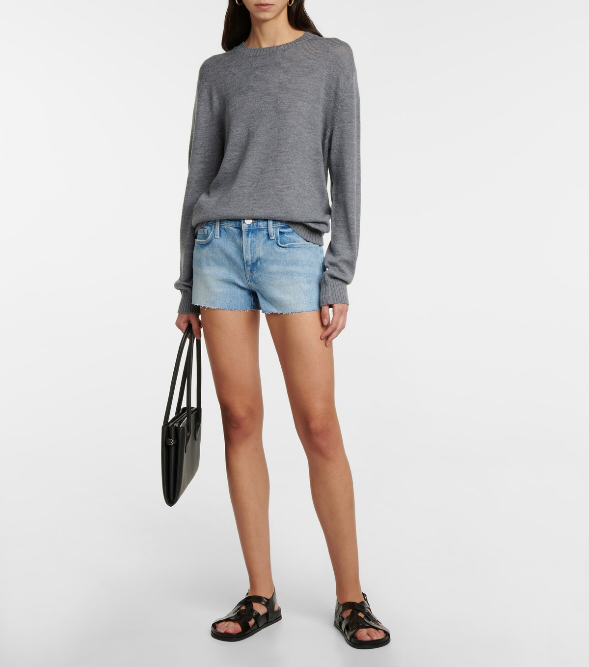 Frame - Le Cut Off denim shorts Frame Denim