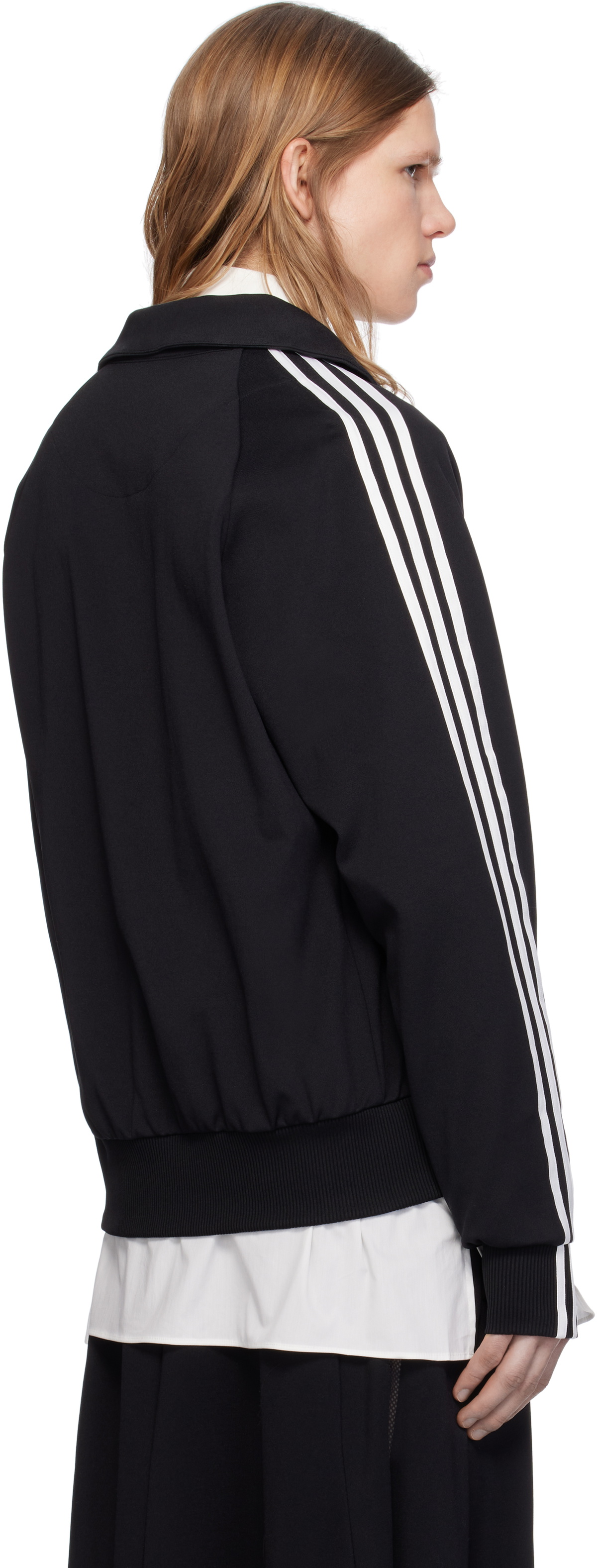 Y-3 Black 3-Stripes Track Jacket Y-3
