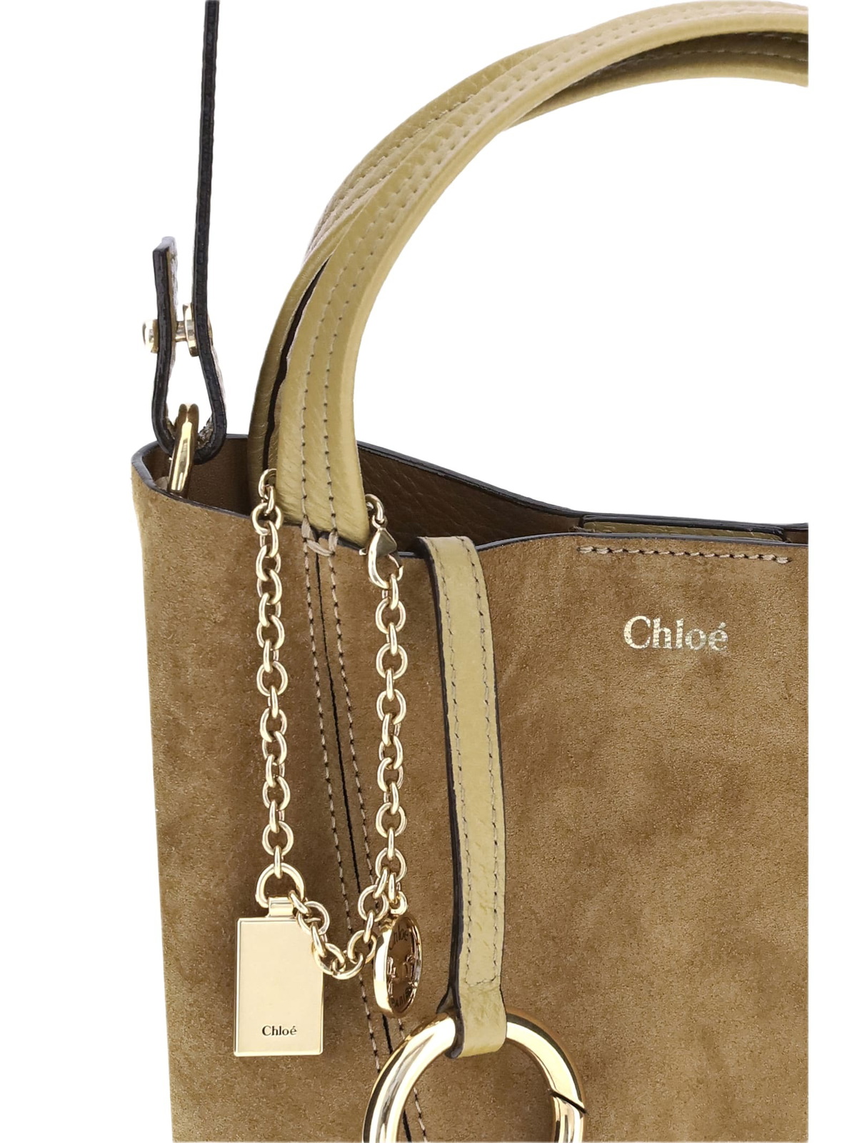 Chloé Suede Spin Handbag Chloe