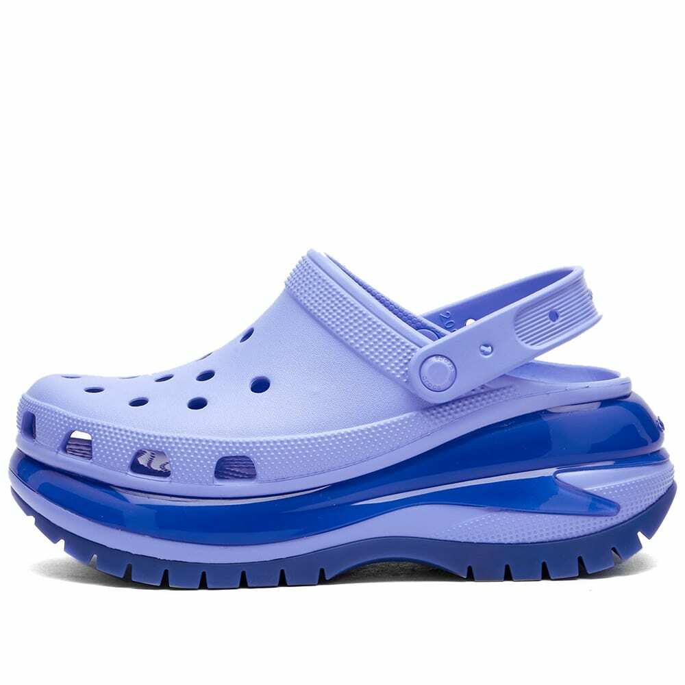 Crocs Women's Classic Mega Crush Clog in Moon Jelly Crocs