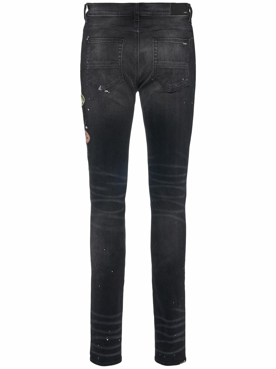 AMIRI Vintage Patch Skinny Stretch Denim Jeans Amiri