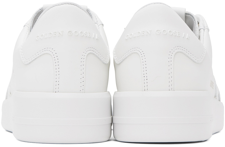 Golden Goose White Purestar Sneakers Golden Goose Deluxe Brand