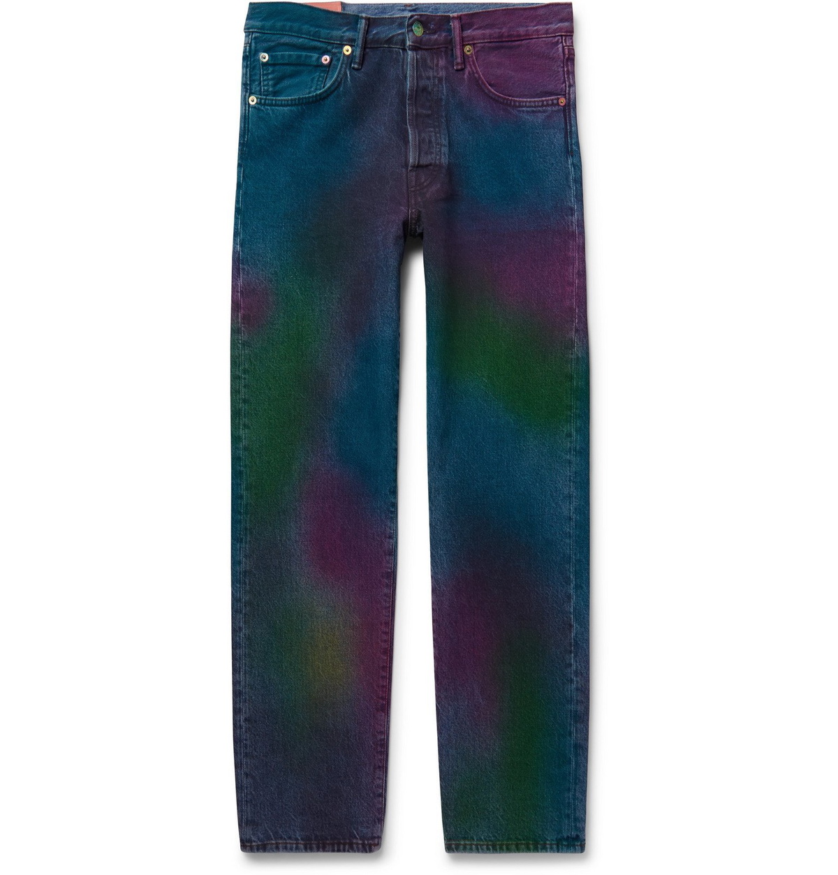 Acne Studios - 1996 Tie-Dyed Denim Jeans - Blue Acne Studios