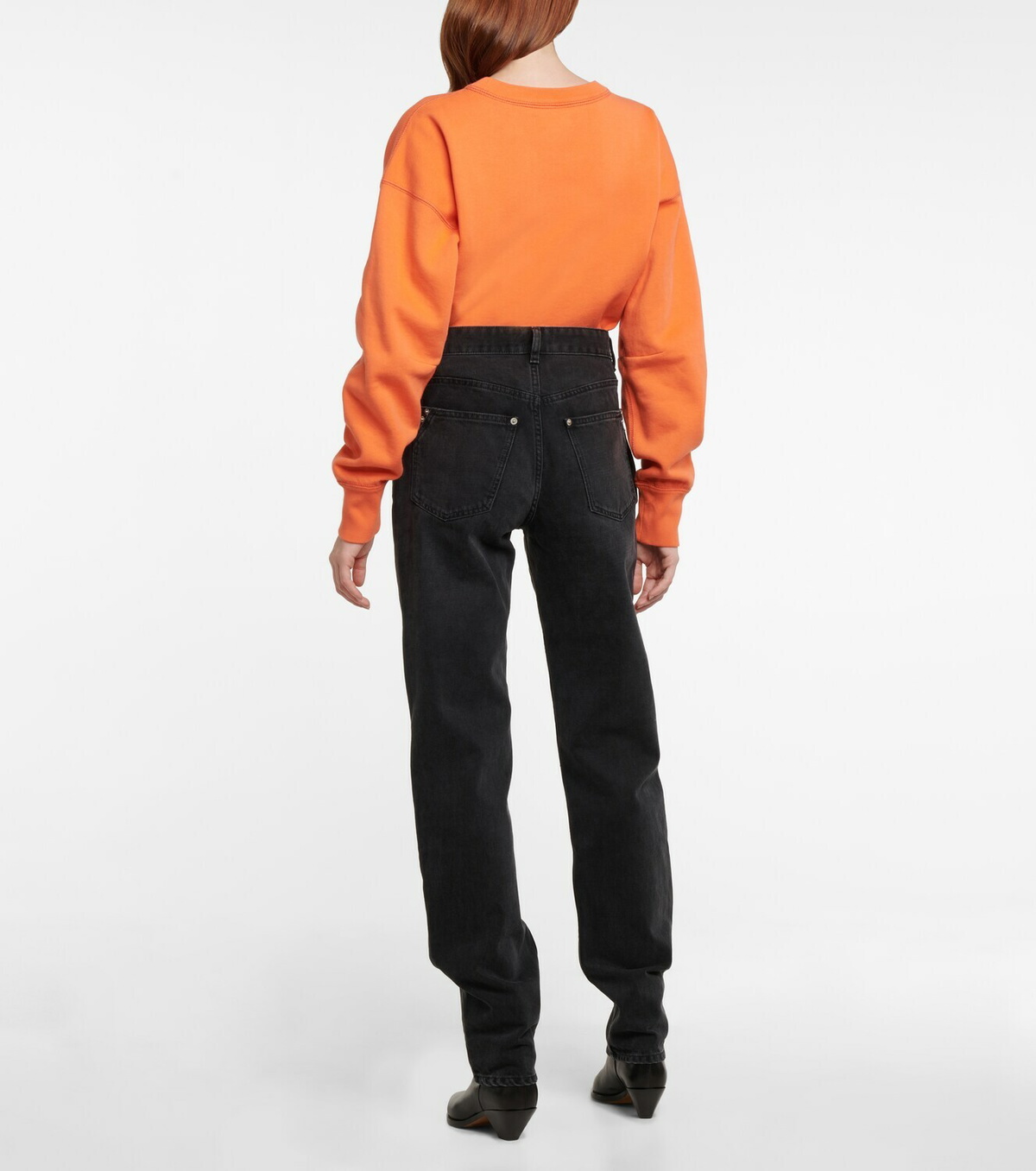 Marant Etoile Vanda high-rise straight jeans Isabel Marant Etoile