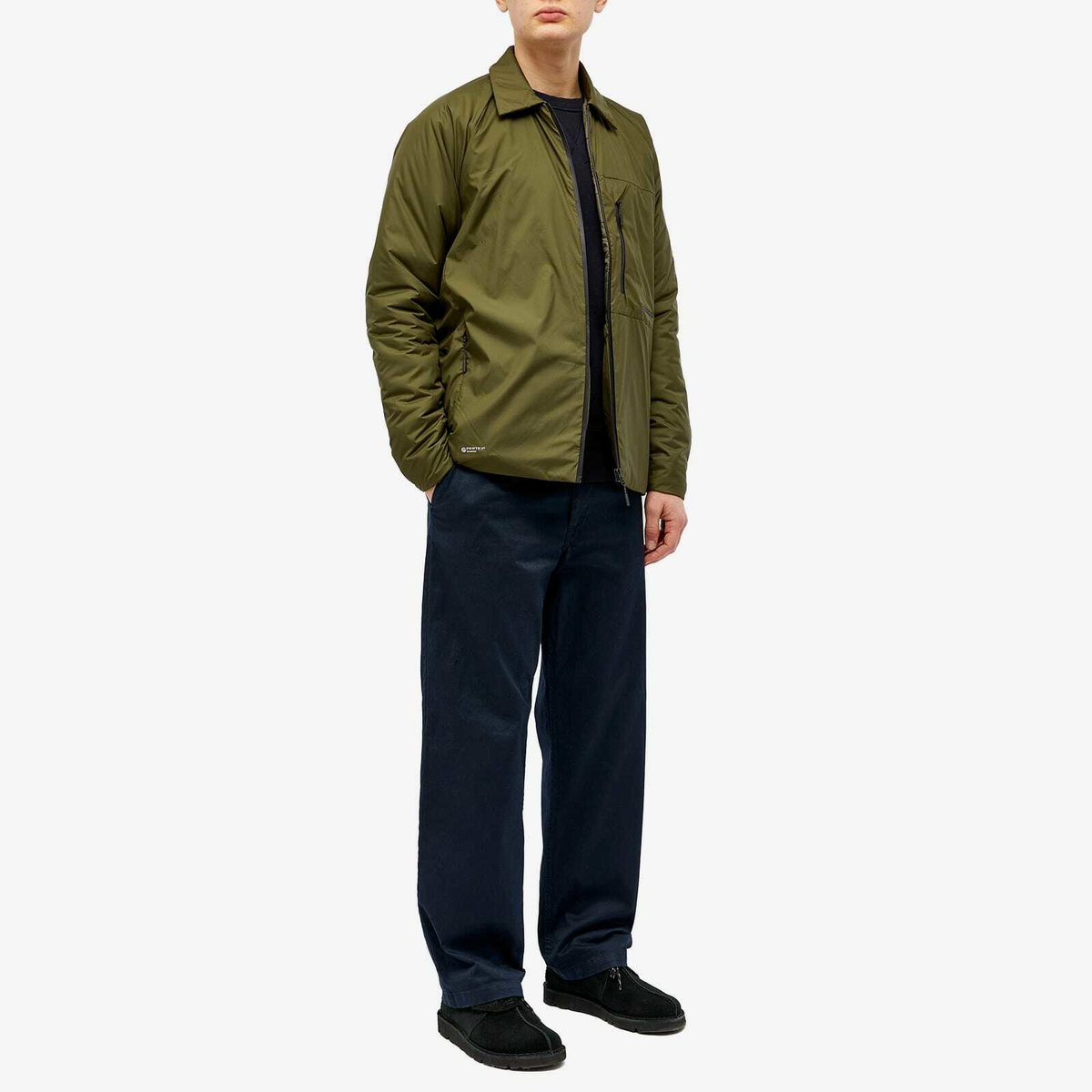 Norse Projects Men's ARKTISK Pertex Quantum Shirt in Army Green Norse ...