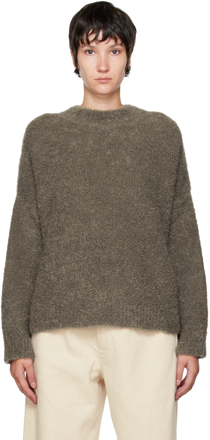 CORDERA Taupe Relaxed Sweater CORDERA