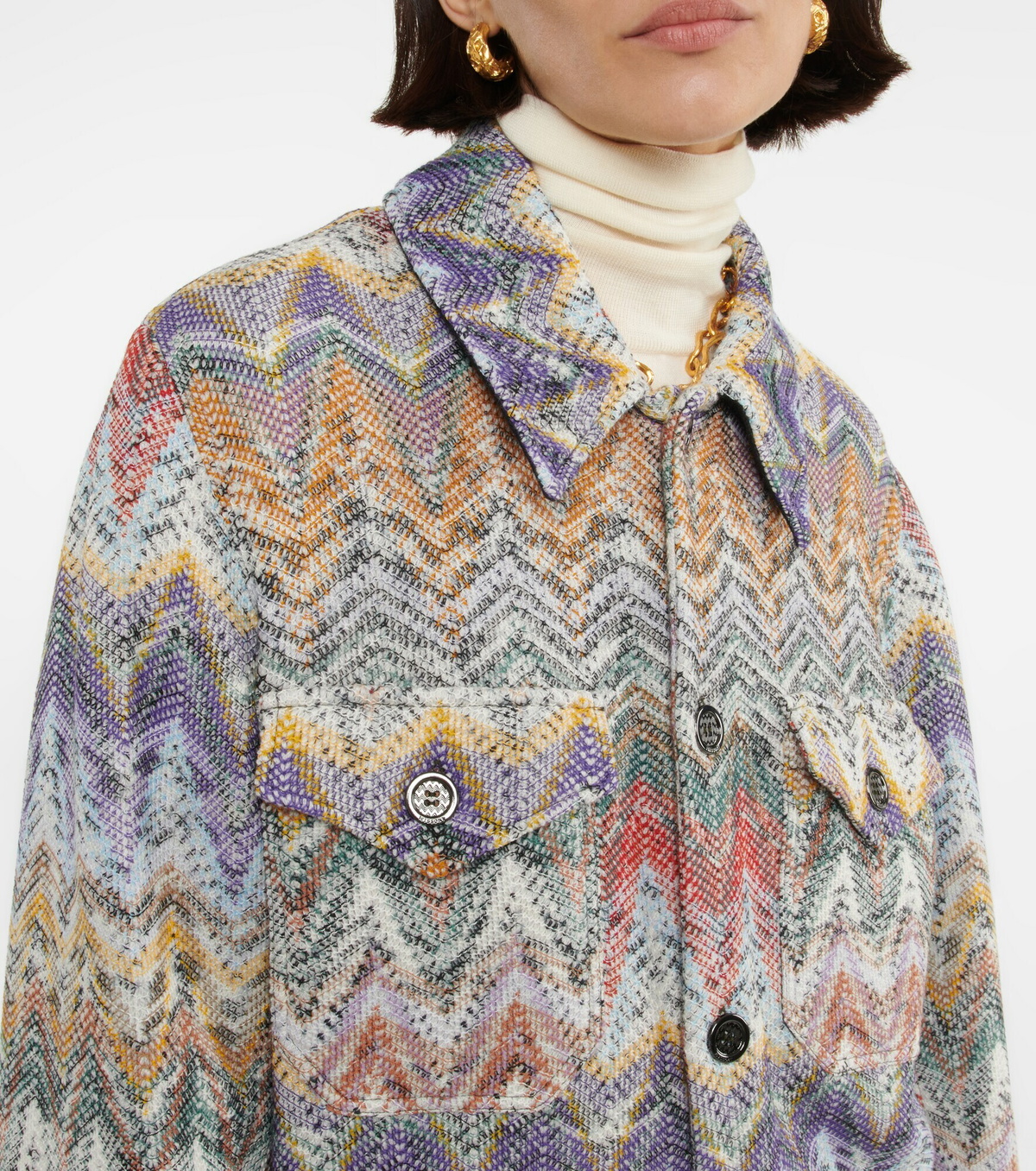 Missoni - Zig-zag knit jacket Missoni