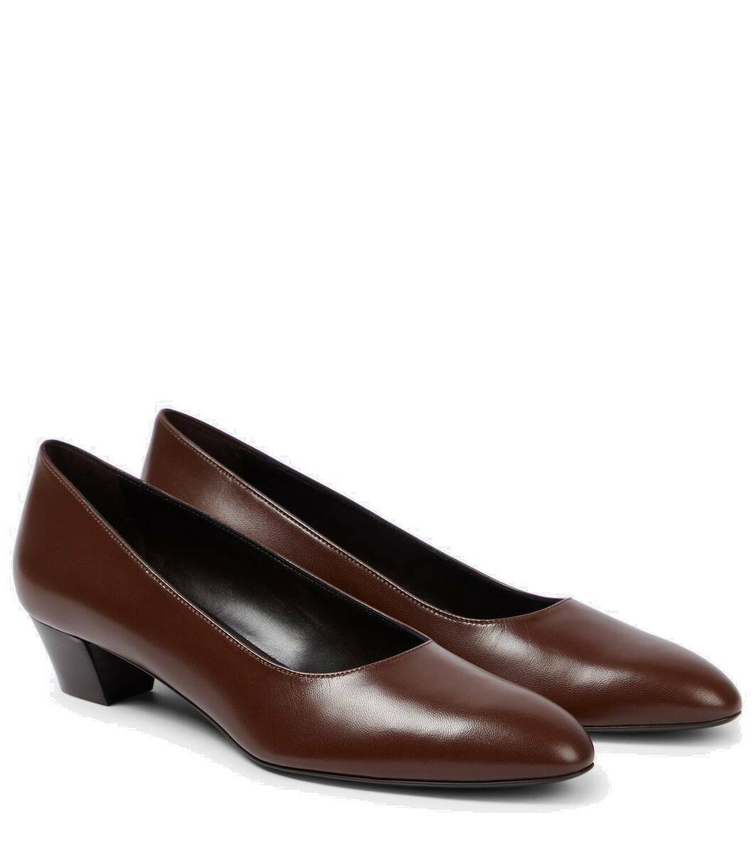 The Row Luisa 35 leather pumps The Row