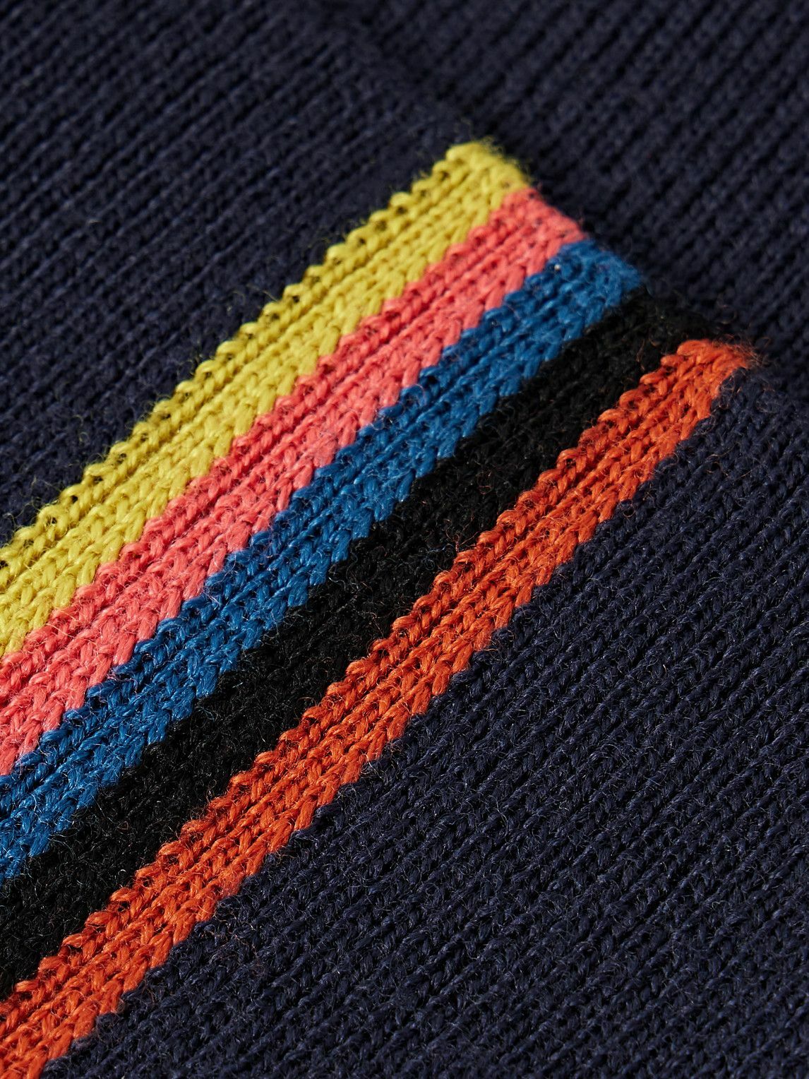 Paul Smith - Striped Merino Wool Beanie Paul Smith
