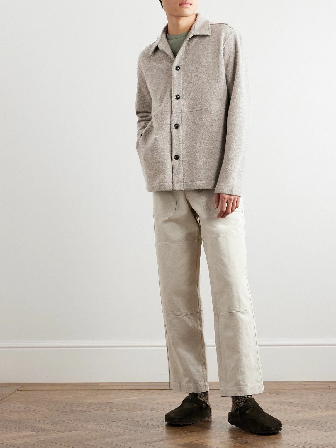 NN07 - Kian 6398 Merino Wool Jacket - Neutrals NN07