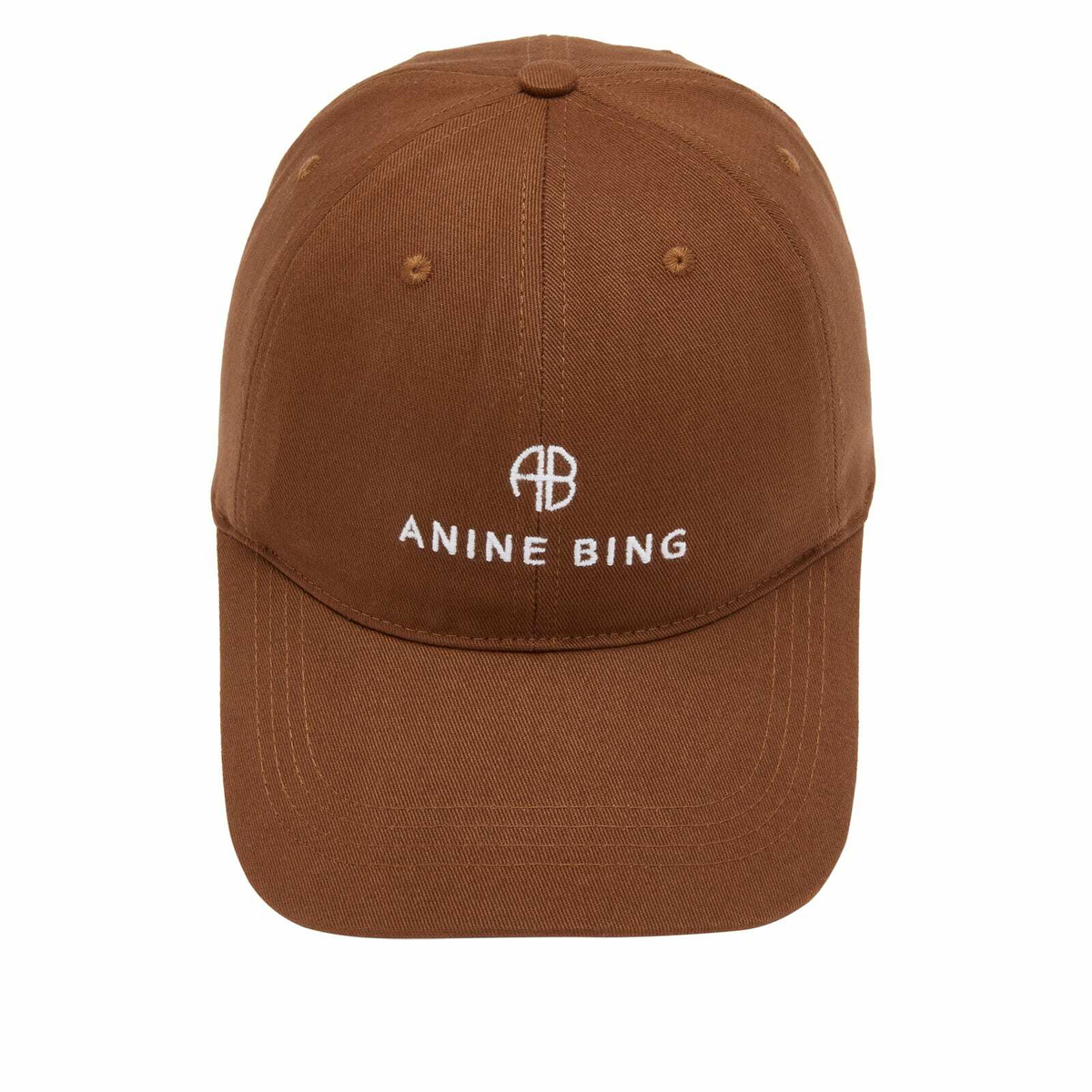 Anine Bing Women's Jeremy Baseball Cap in Brown ANINE BING