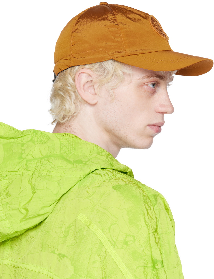 Stone Island Orange Metal Cap Stone Island