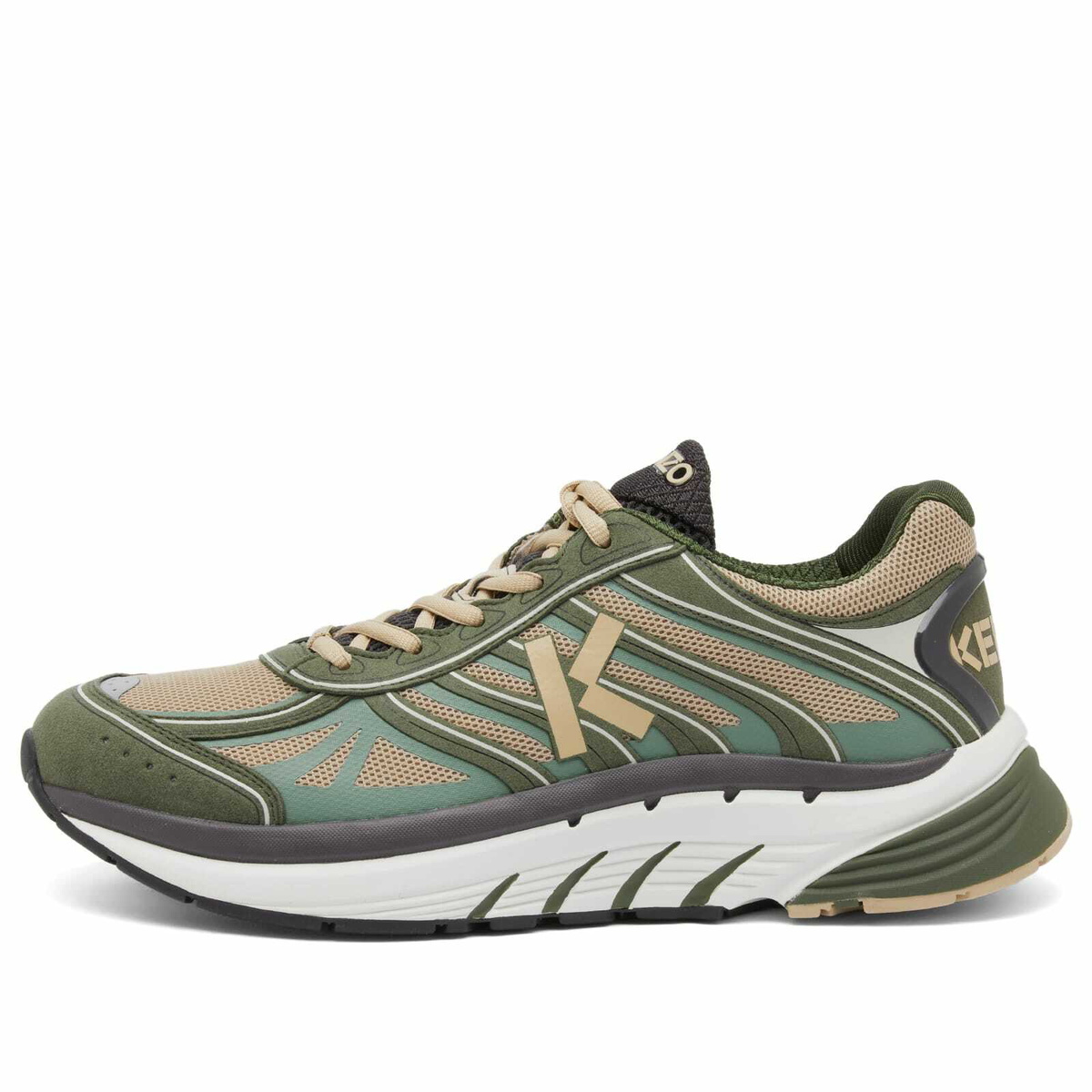 Kenzo Men's Pace Sneaker in Green Kenzo