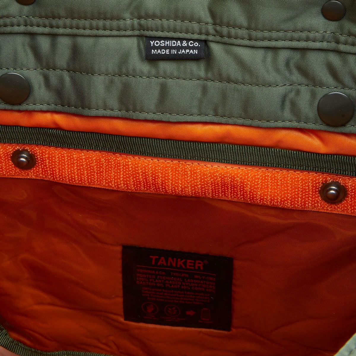 Porter-Yoshida & Co. Tanker Backpack in Sage Green Porter-Yoshida & Co.