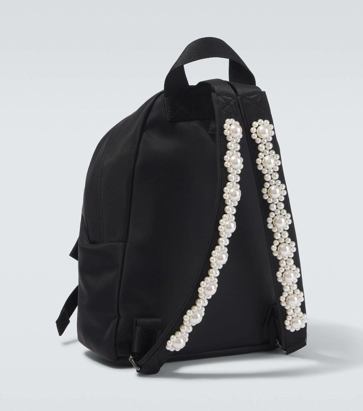 Simone Rocha Bow Front embellished backpack Simone Rocha