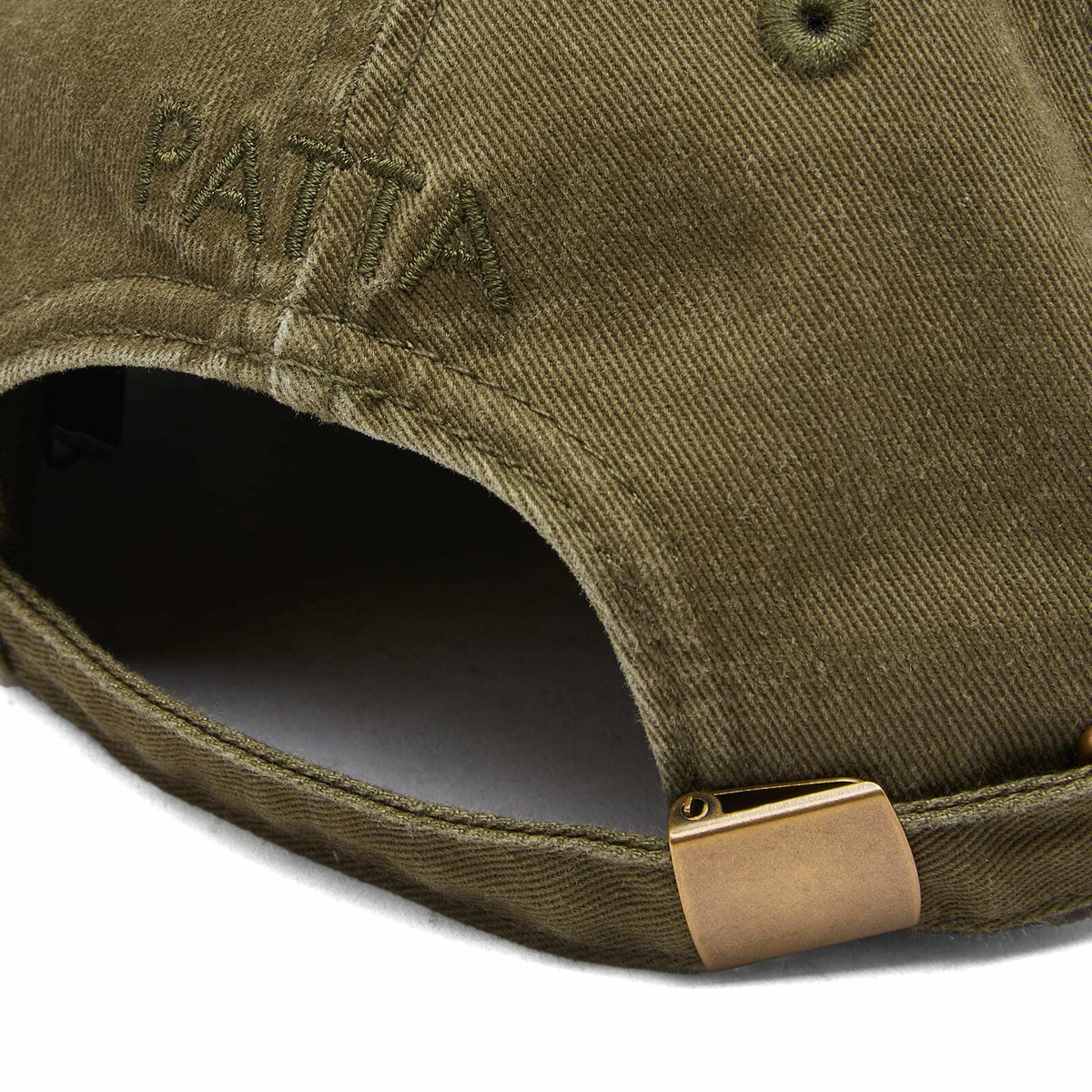 Patta Men's Garment Dye Sports Cap in Beetle Patta
