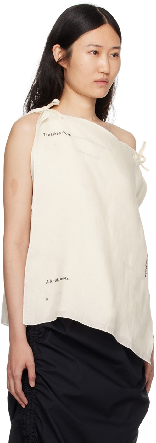 Baserange Off-White Page Blouse Baserange