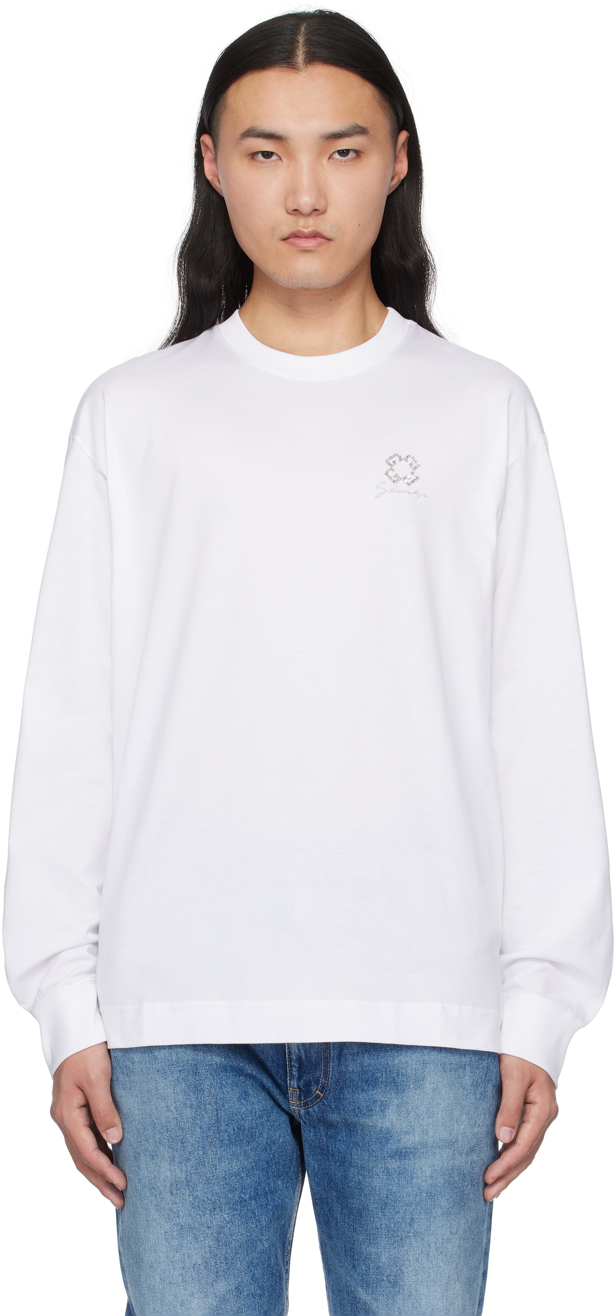 Givenchy White Crystals 4G T-shirt Givenchy