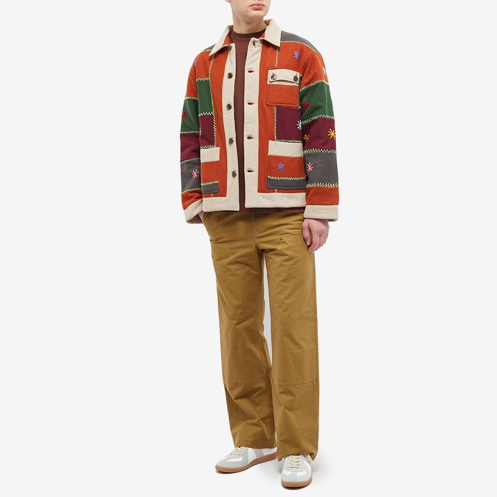 Bode Men's Autumn Quilt Jacket in Multi Bode