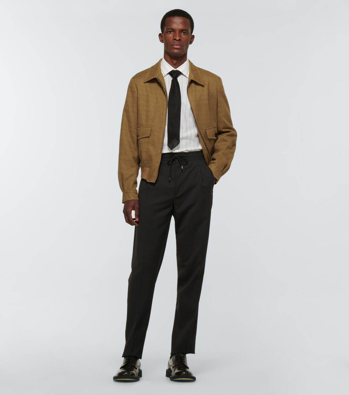 Lardini - Structured blouson jacket Lardini