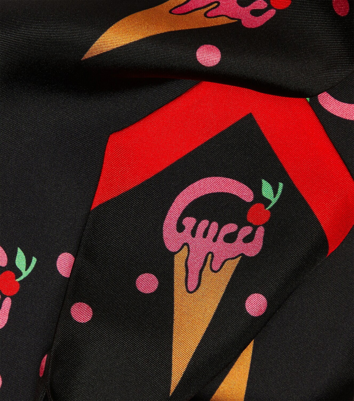 Gucci - Printed silk scarf Gucci