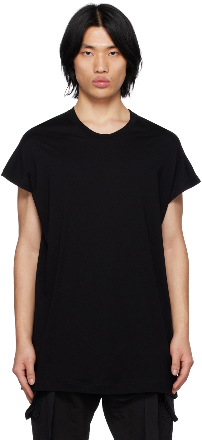 Julius Black Cap Sleeve T-Shirt Julius