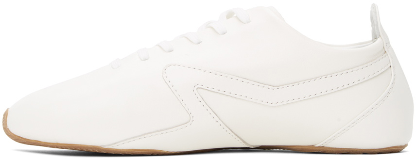 rag & bone White Slim Retro Runner Sneakers Rag and Bone