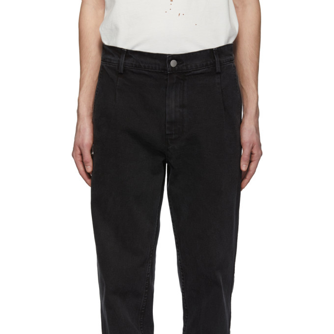 424 Black Cropped Jeans 424