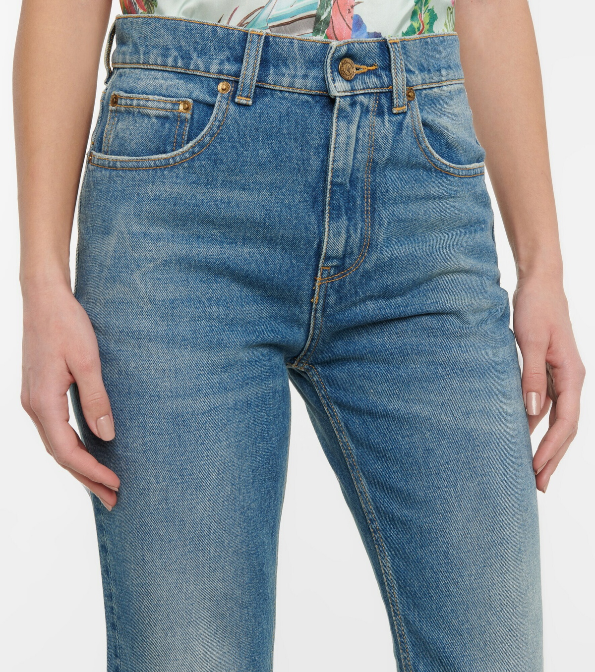 Golden Goose - High-rise flared jeans Golden Goose Deluxe Brand