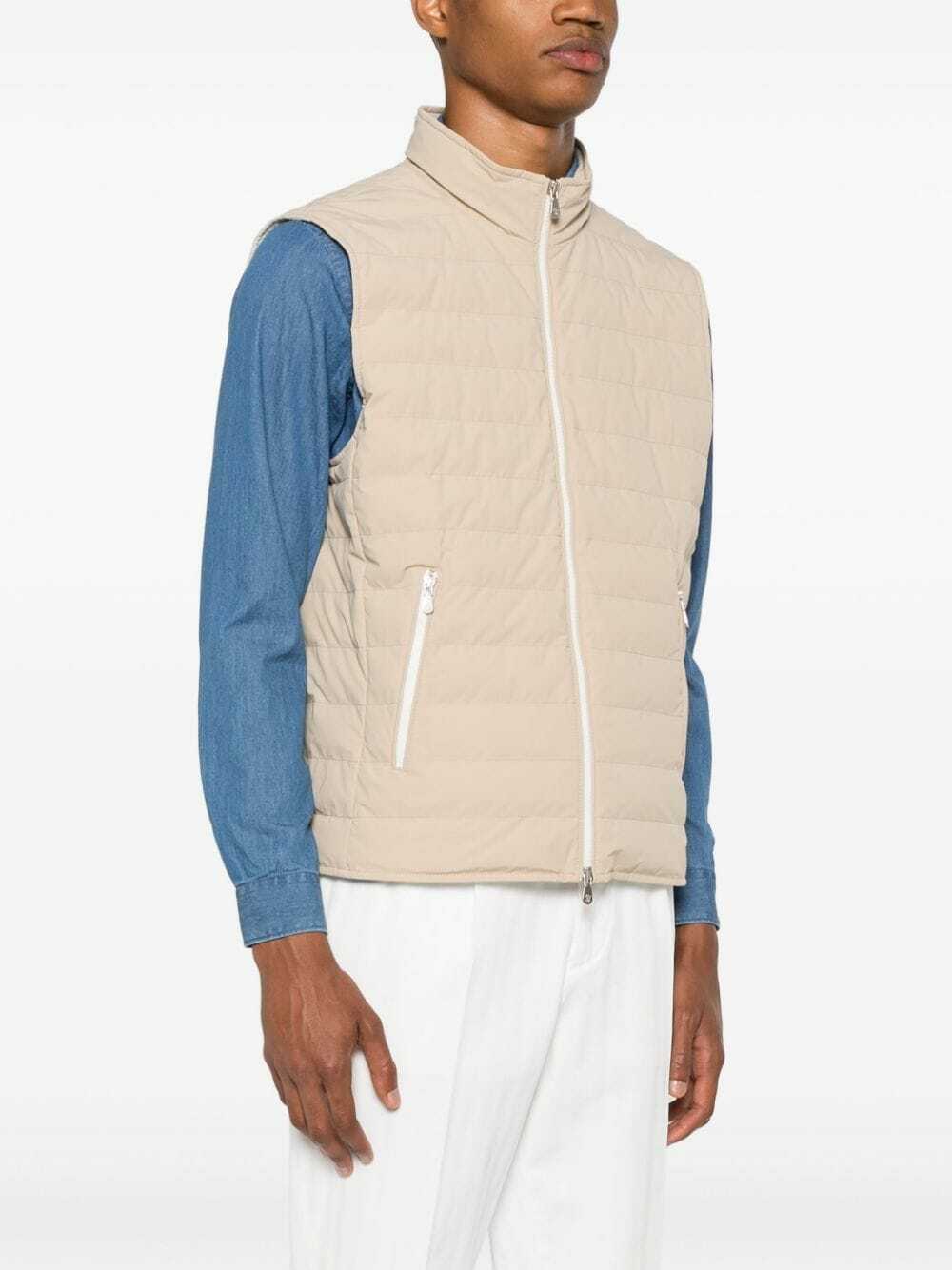 BRUNELLO CUCINELLI - Nylon Down Vest Brunello Cucinelli