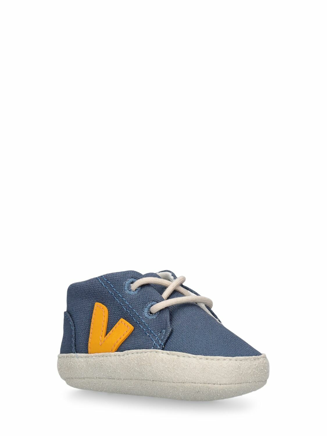 VEJA Organic Cotton Canvas Pre-walker Shoes VEJA