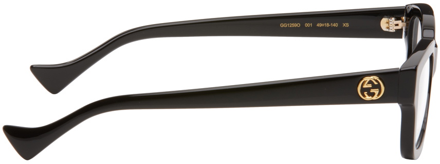 Gucci Black Rectangular Glasses Gucci