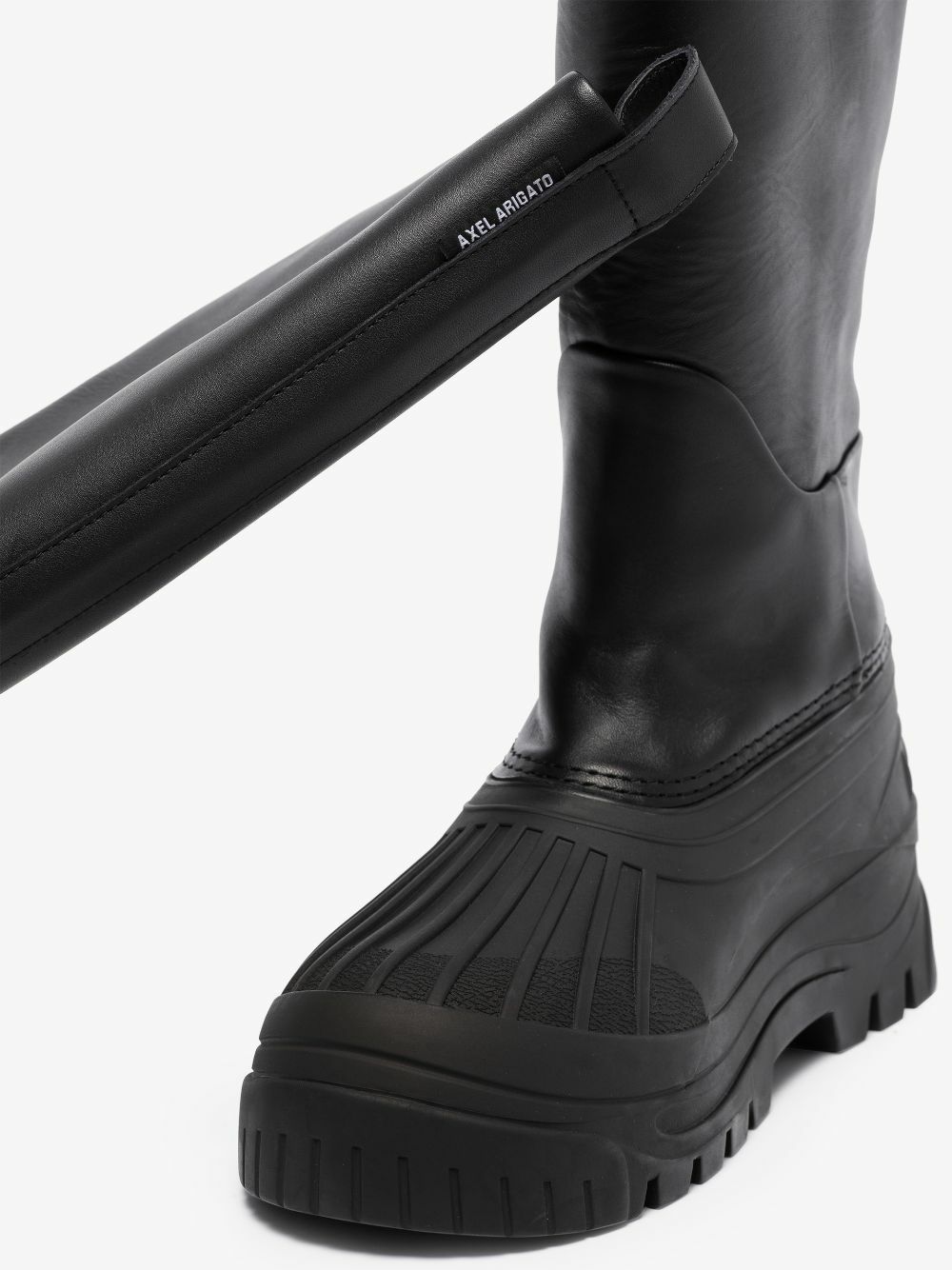 Axel Arigato Black Cryo Knee-High Leather Boots Axel Arigato