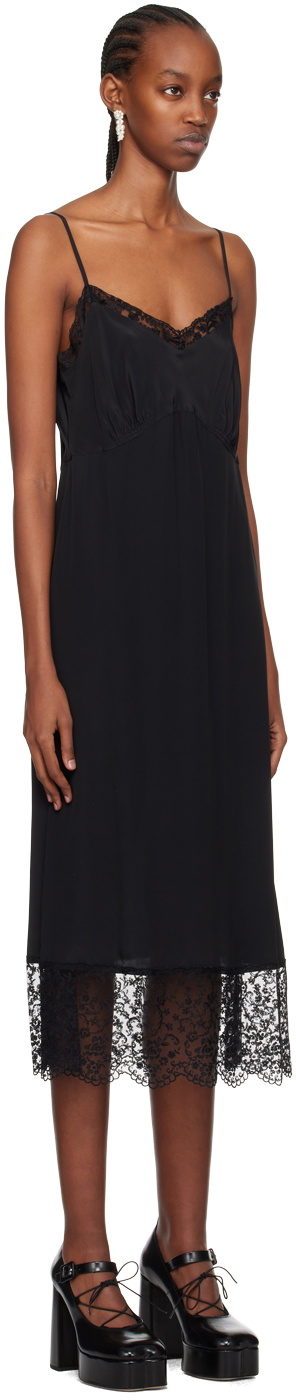 Simone Rocha Black Lace Midi Dress Simone Rocha