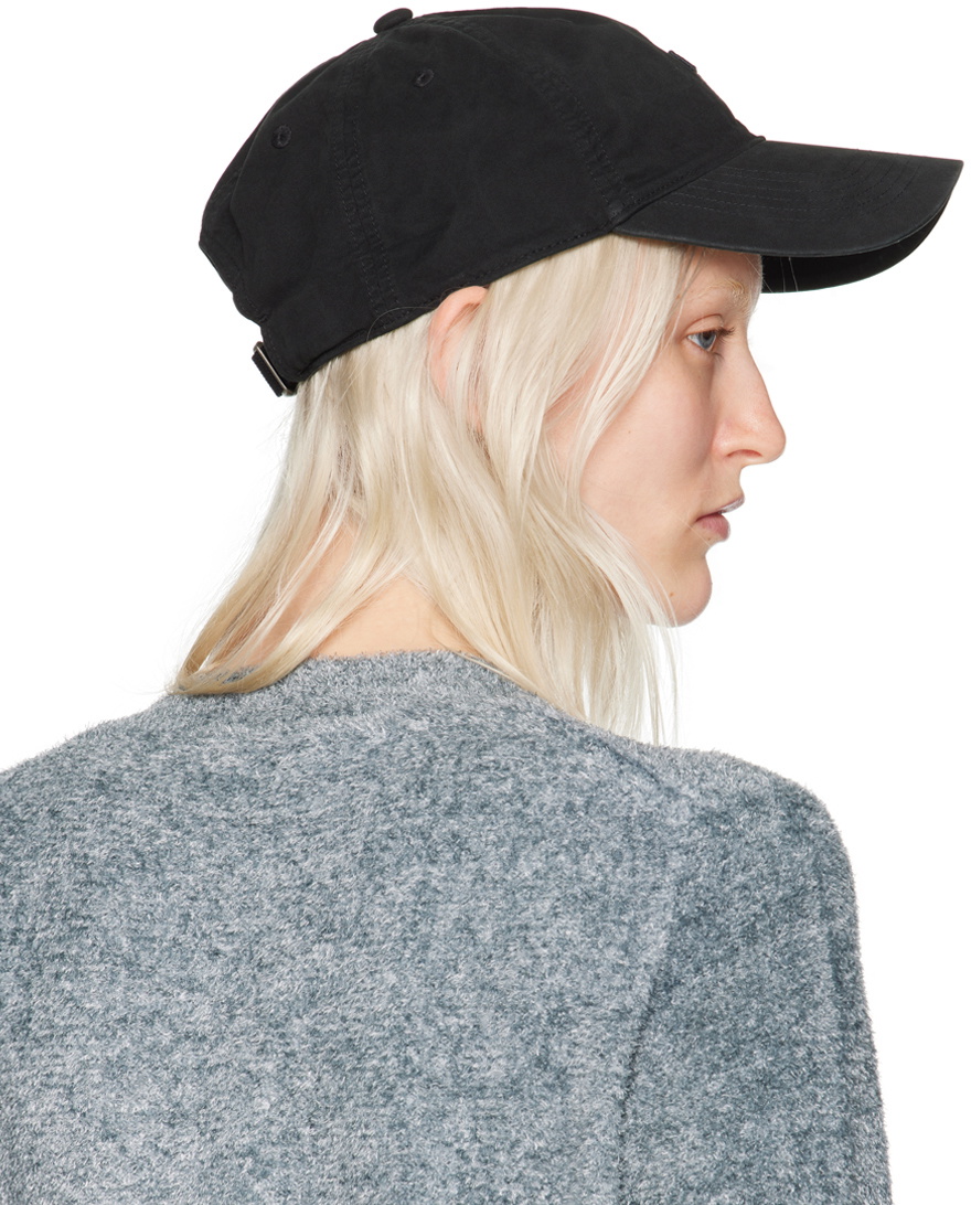 Acne Studios Black Patch Cap Acne Studios