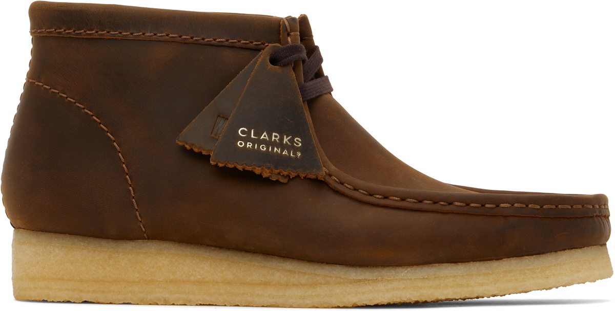 Clarks Originals Brown Wallabee Desert Boots Clarks Originals