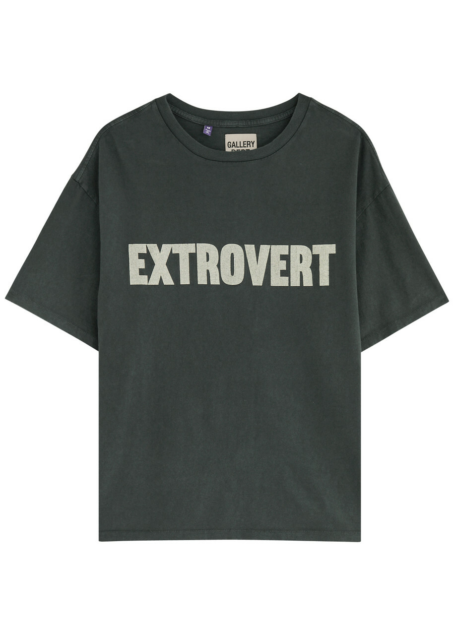 Gallery Dept. Intro Extro Reversible Cotton T-shirt Black Gallery Dept.