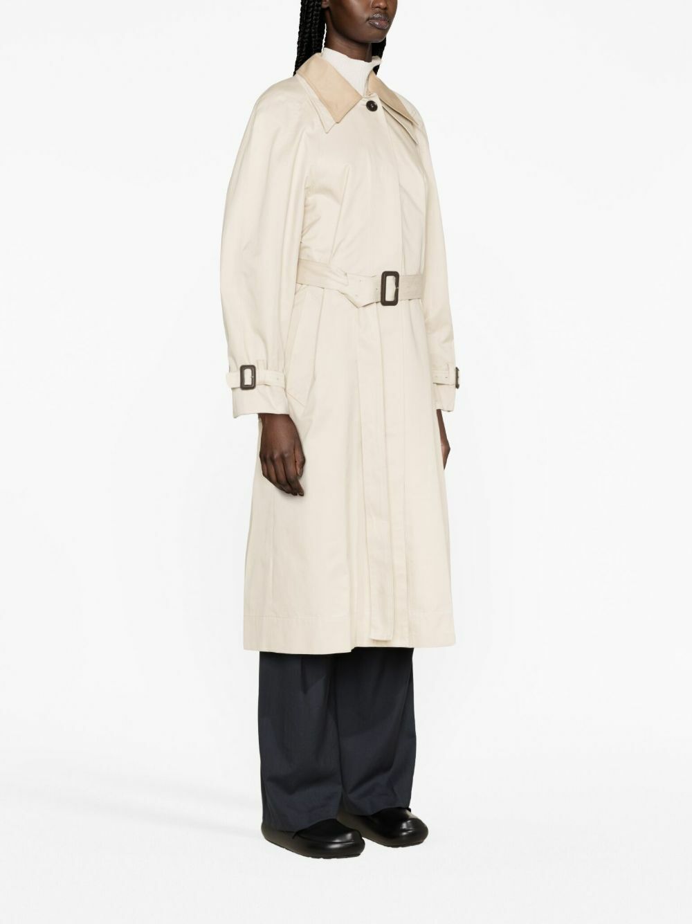 Low Classic Neutral New Armhole Trench Coat Low Classic