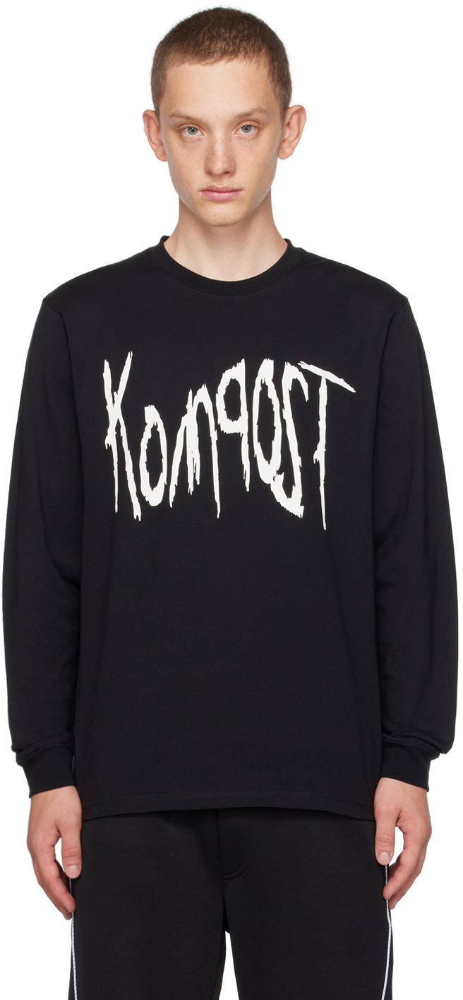 Perks and Mini Black Kompost Long Sleeve T-Shirt Perks and Mini