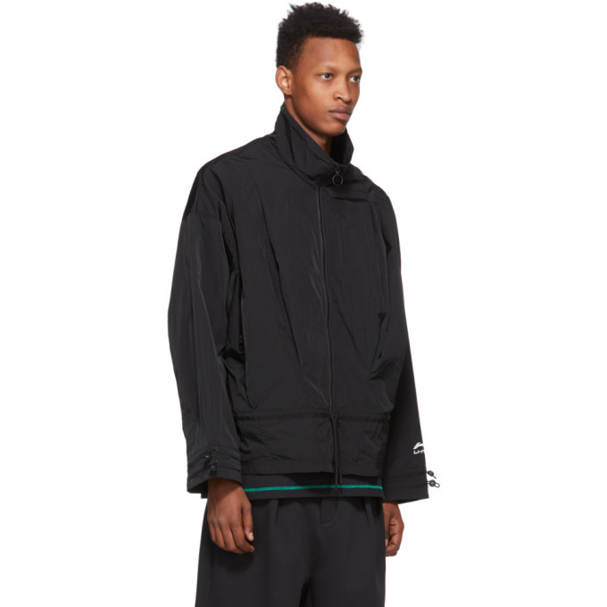 Li-Ning Black Woven Jacket Li-Ning