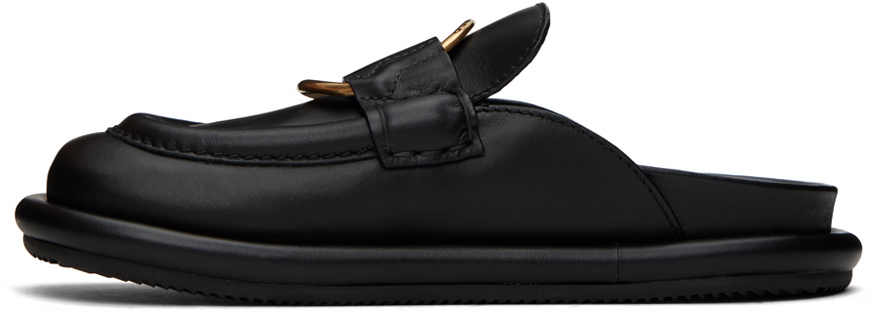 Moncler Black Bell Mules Moncler