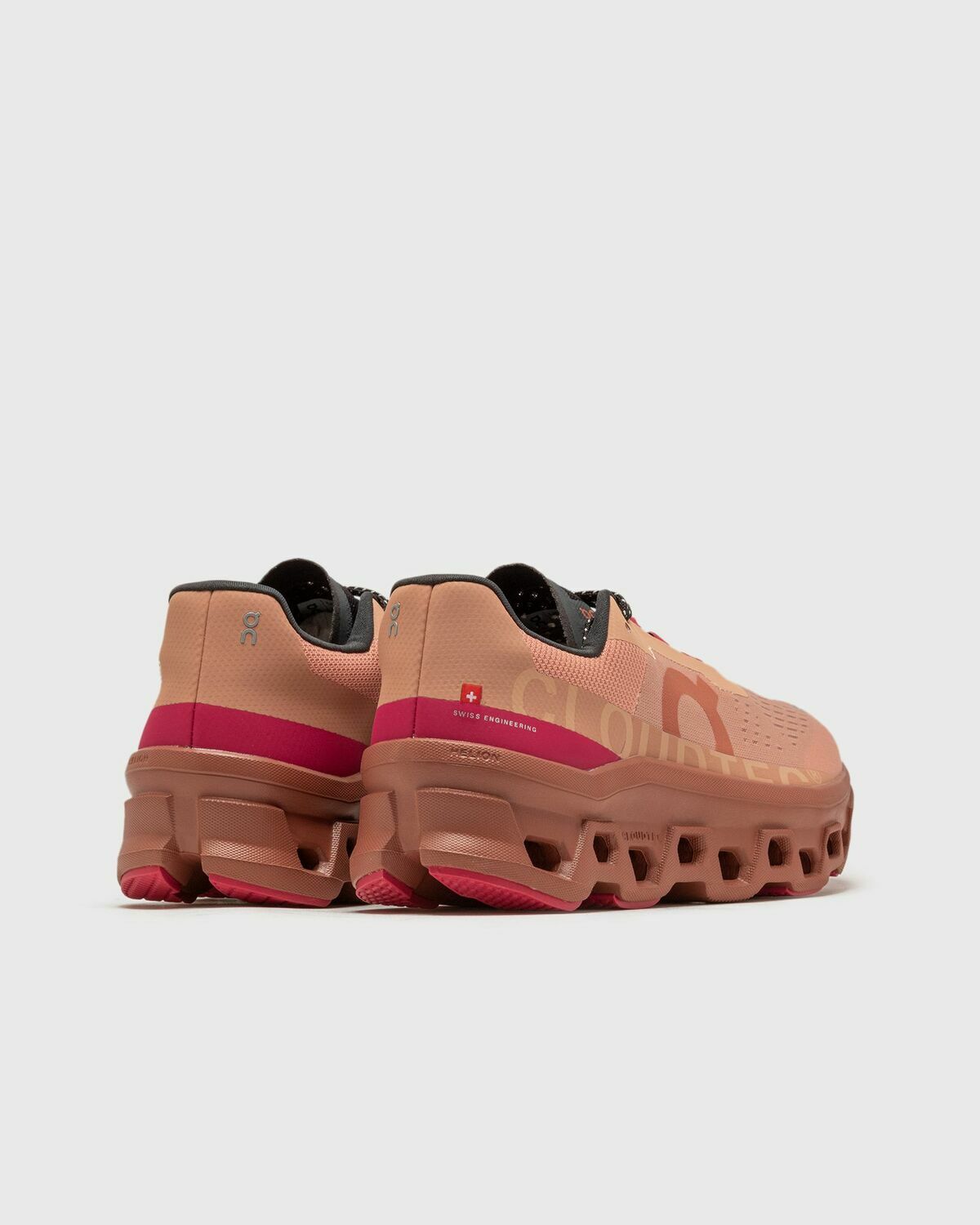 On Cloudmonster 1 Pink Lowtop|Performance & Sports On