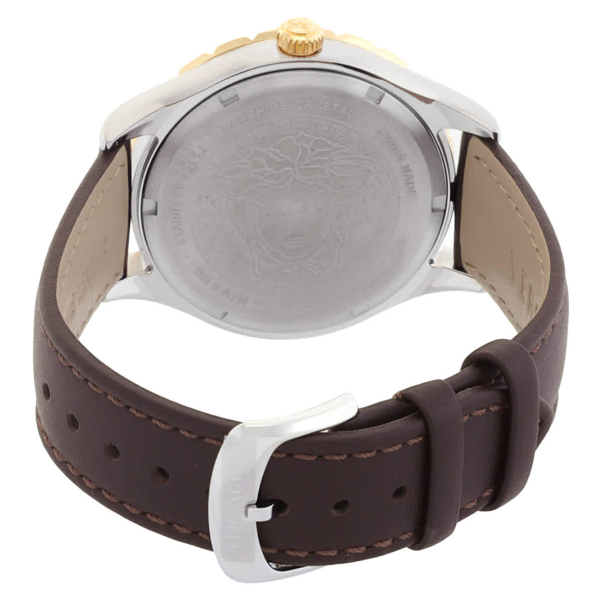 Versace Hellenyium Quartz Blue Dial Mens Watch VE3A00420 Versace