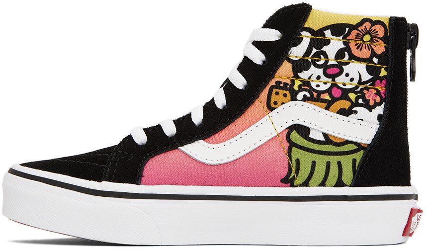 Vans Kids Black Sk8-Hi Zip Little Kids Sneakers Vans