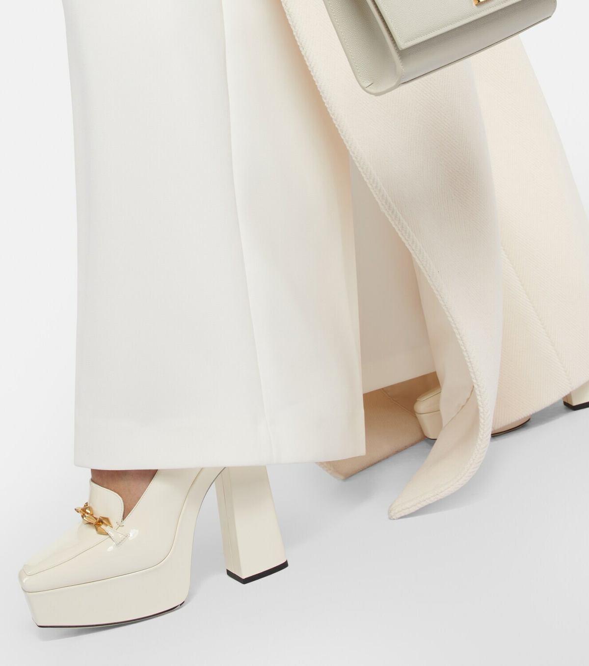 Jimmy Choo Diamond Tilda embellished patent leather pumps Jimmy Choo