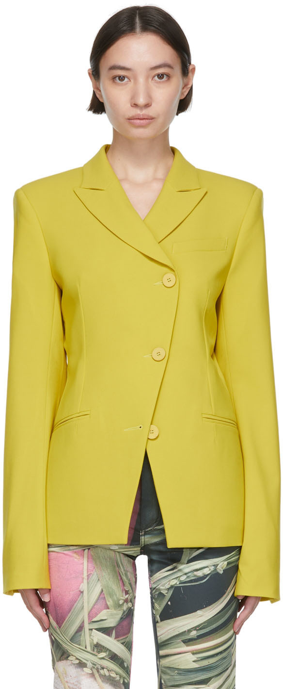 Ottolinger Green Polyester Blazer Ottolinger