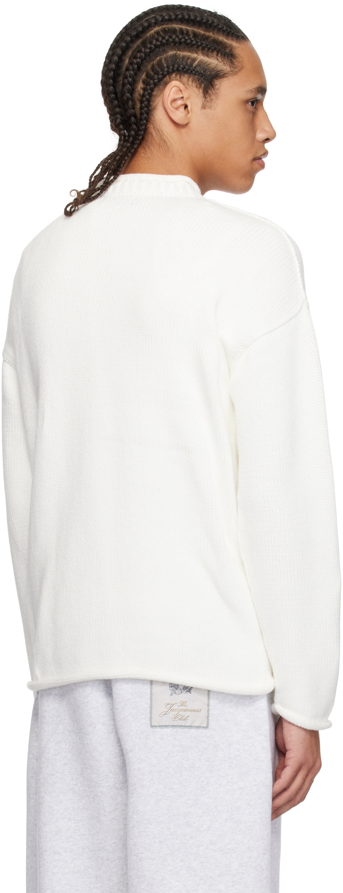 Polo Ralph Lauren White 'The I Heart Polo' Flag Sweater Polo Ralph Lauren