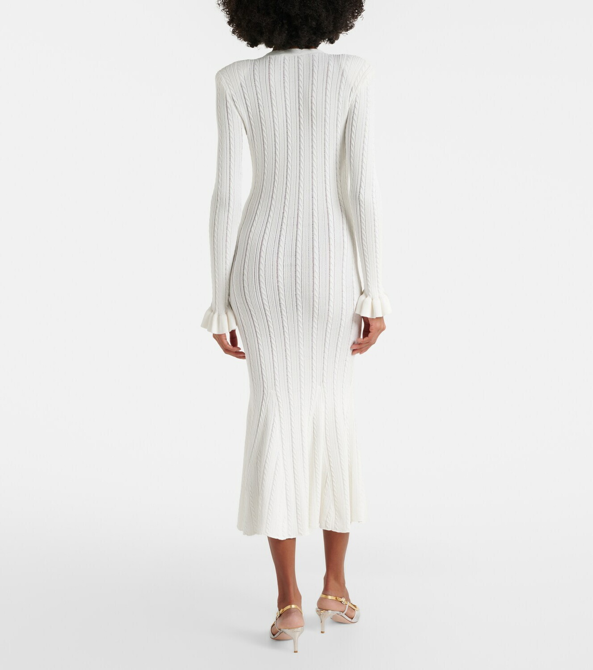 Self-Portrait January embellished midi dress Self-Portrait